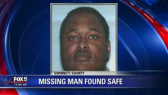 Missing Gwinnett County Man Found Safe
